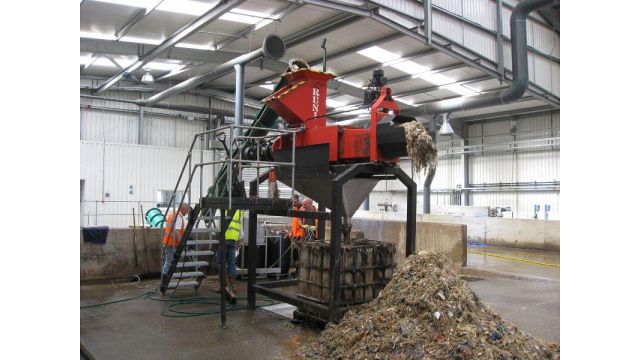 Entwässerung Rejekt | Hausmüll mit RUNI recyceln